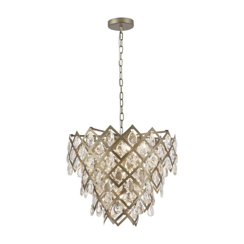 Pendente Shell Dourado – Vip Luz